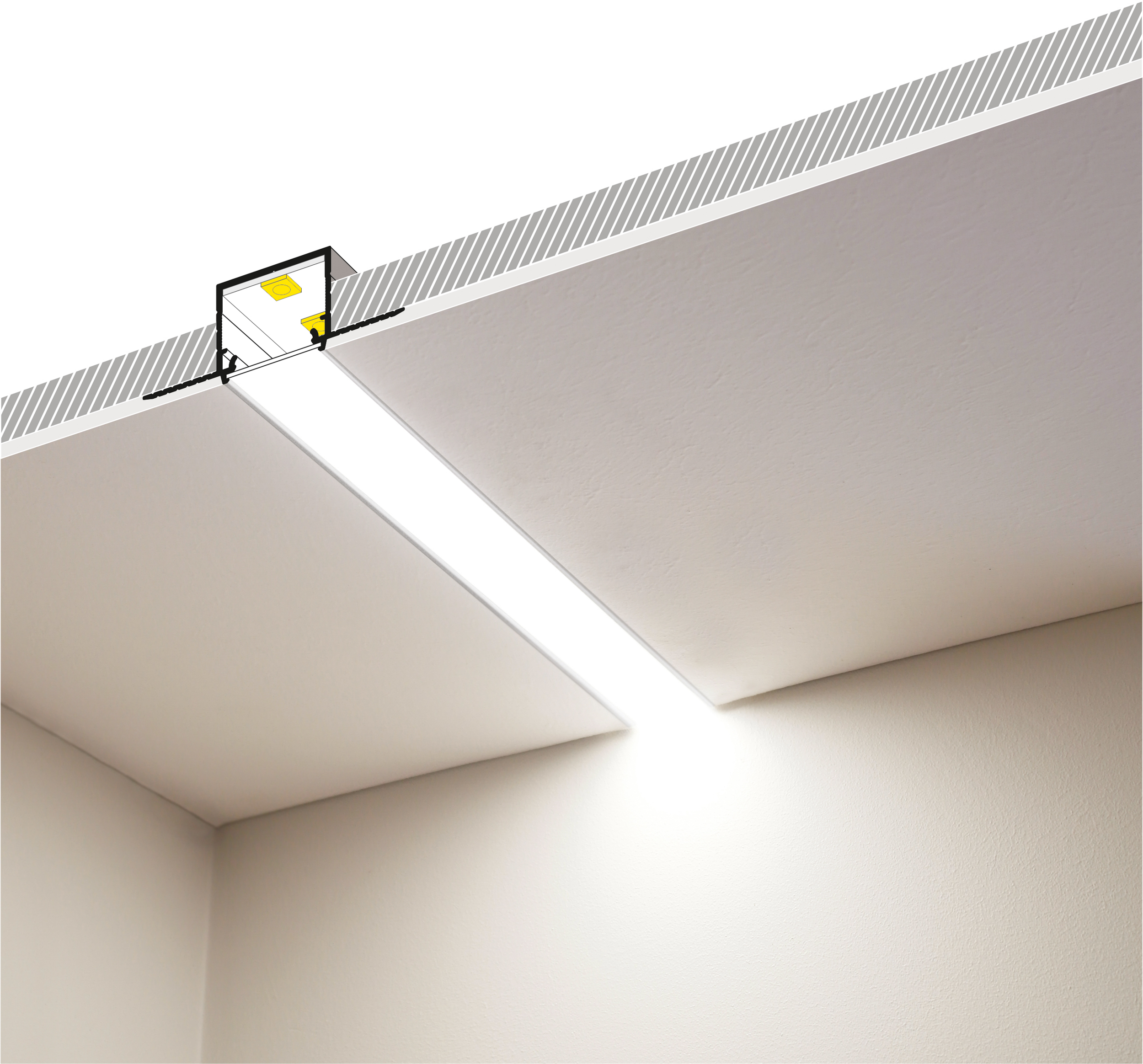 Trimless profielen - HEB lighting